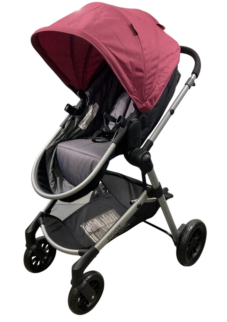 Evenflo Pivot Modular Travel System Stroller, Dusty Rose, 2023 ...