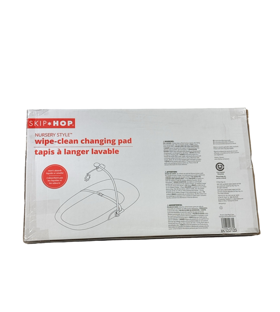 Skip Hop Wipe-Clean Changing Pad, Oat