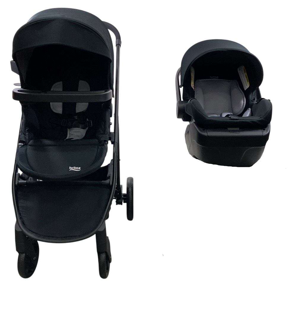 Britax Willow Brook Travel System, 2023, Onyx Glacier — GoodBuy Gear