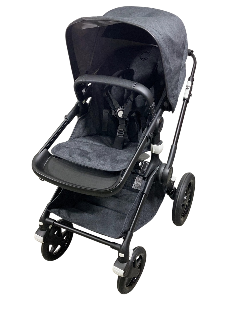 Bugaboo Fox 3 Stroller, 2022, Black, Washed Black, Washed Black ...