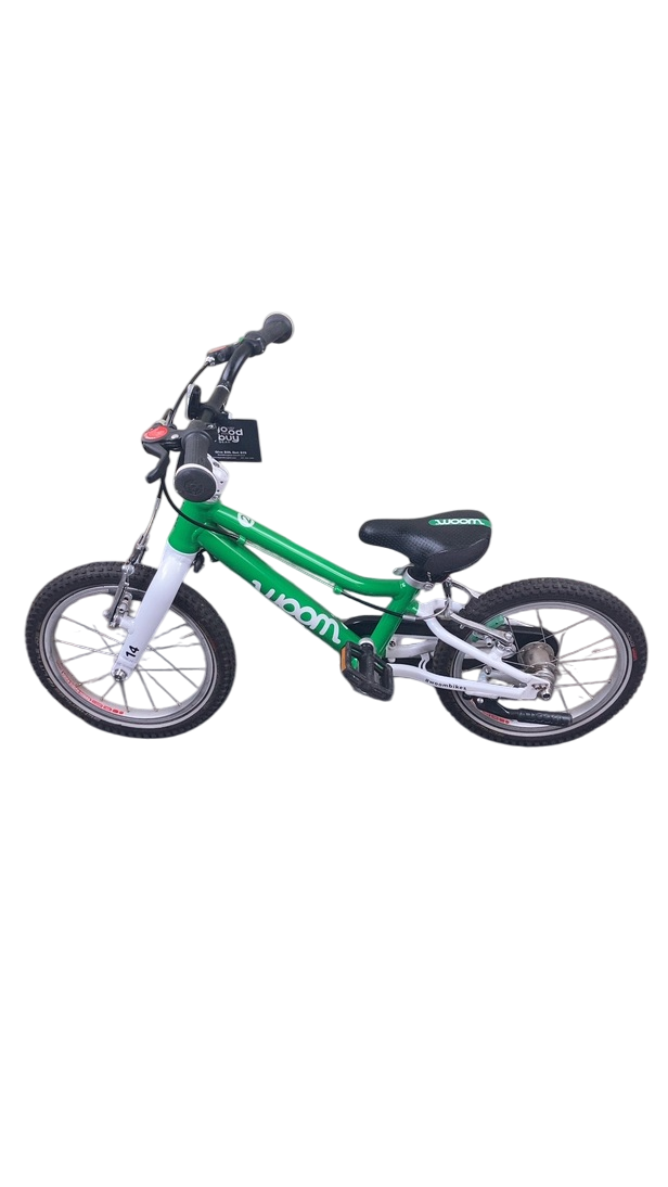 Woom Woom 2 Bike- 14”, Woom Green — GoodBuy Gear
