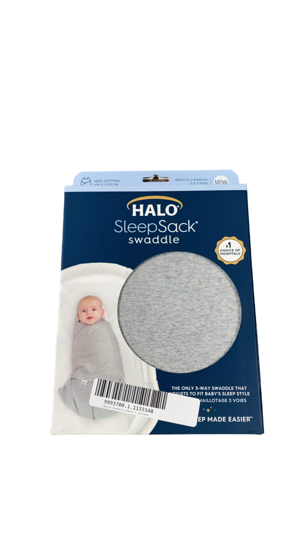 Halo SleepSack Swaddle, Gray, Newborn — GoodBuy Gear