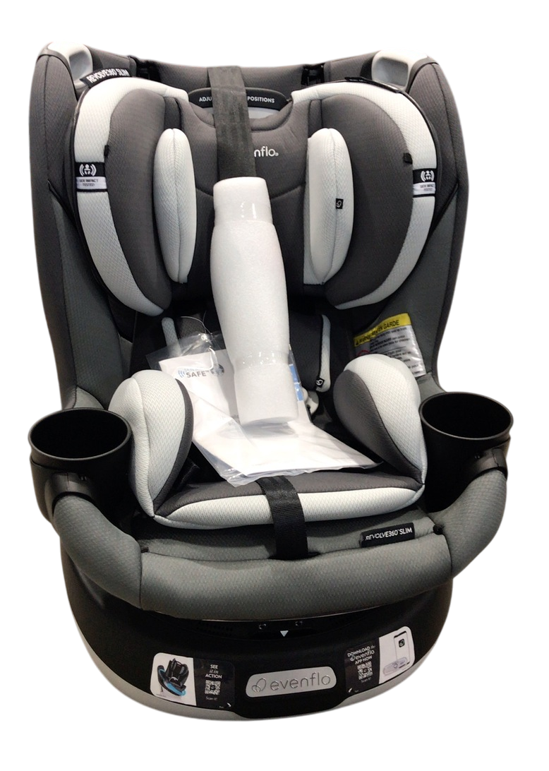 Evenflo Gold Revolve 360 Slim 2-in-1 Rotational Car Seat With SensorSa ...