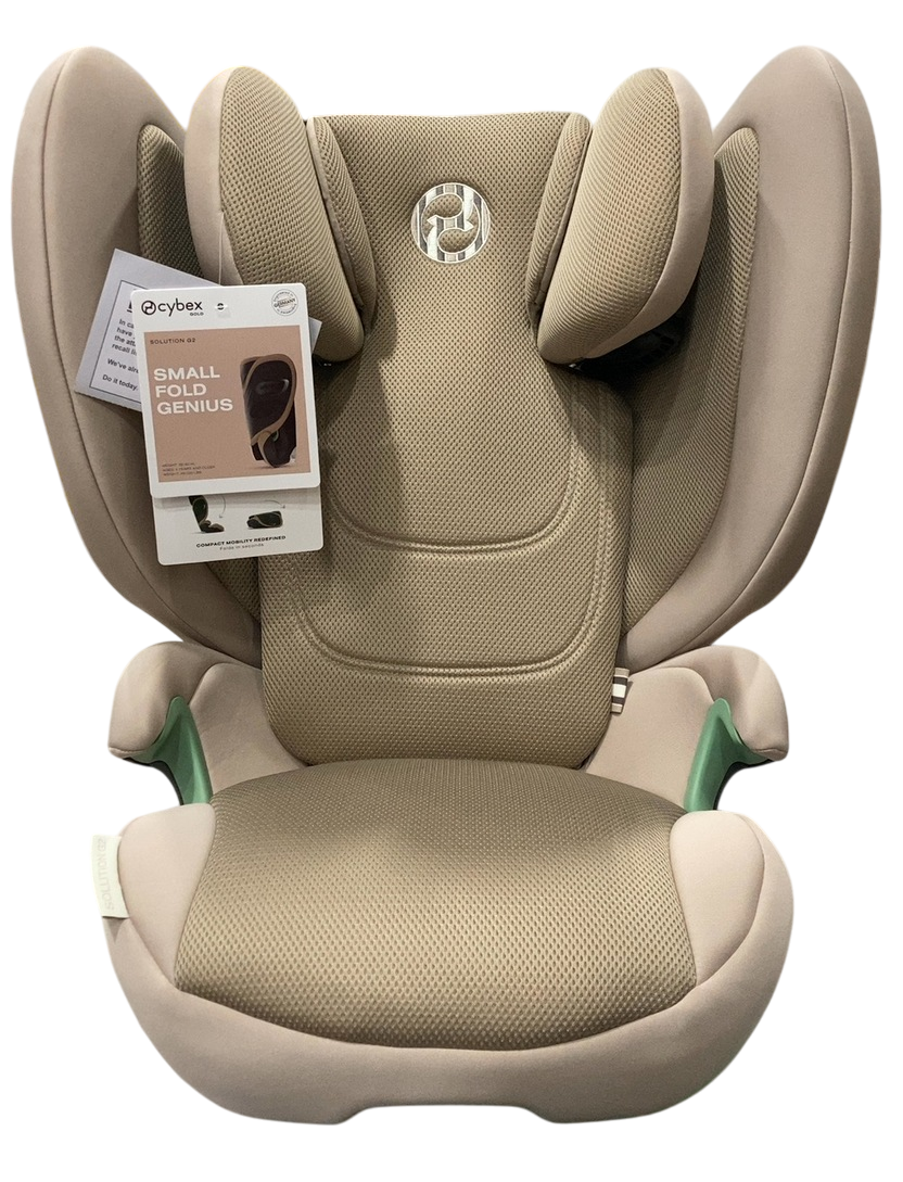 Cybex Solution G2 Folding High-Back Booster Seat, Almond Beige, 2025 ...