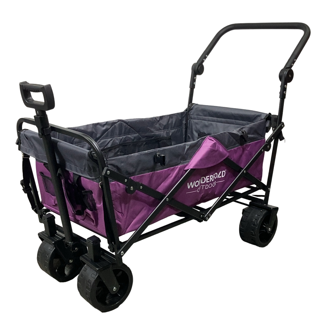 Wonderfold S3 Outdoor Utility Wagon, Purple — GoodBuy Gear