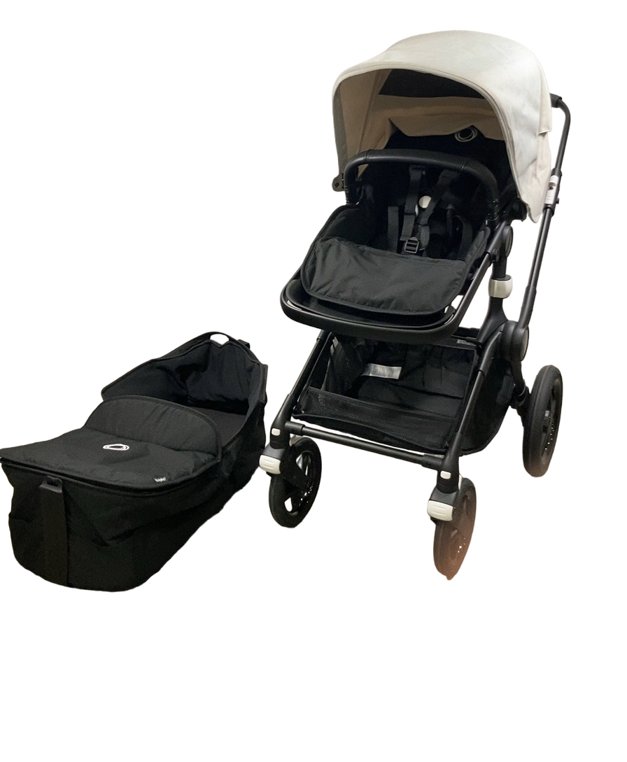 Bugaboo Fox 3 Stroller, 2022, Black, Midnight Black, Misty White ...