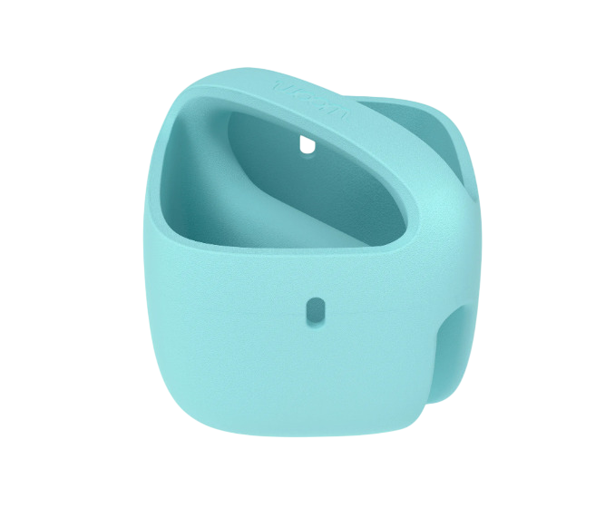 Woom POP Kids' Bike Basket, Bubble Gum Blue — GoodBuy Gear
