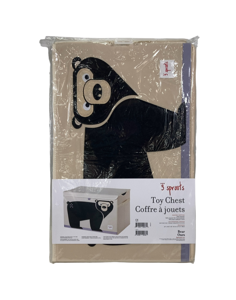 3 Sprouts Toy Chest, Bear