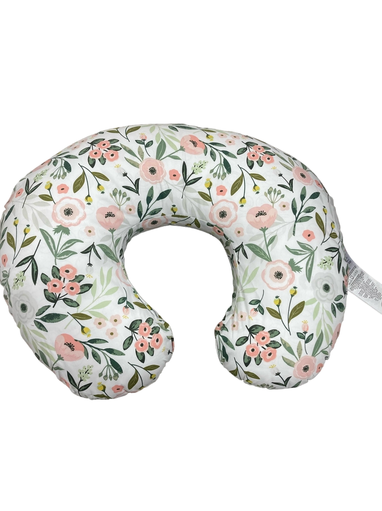Boppy Nursing and Infant Support Pillow, Pink Garden Flowers