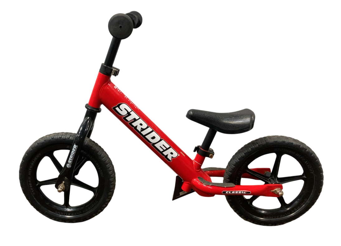 Strider Balance Bike 12” Classic, Red — GoodBuy Gear