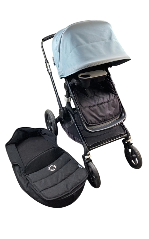 Bugaboo Fox 2 Stroller, 2020, Black, Midnight Black, Vapor Blue ...