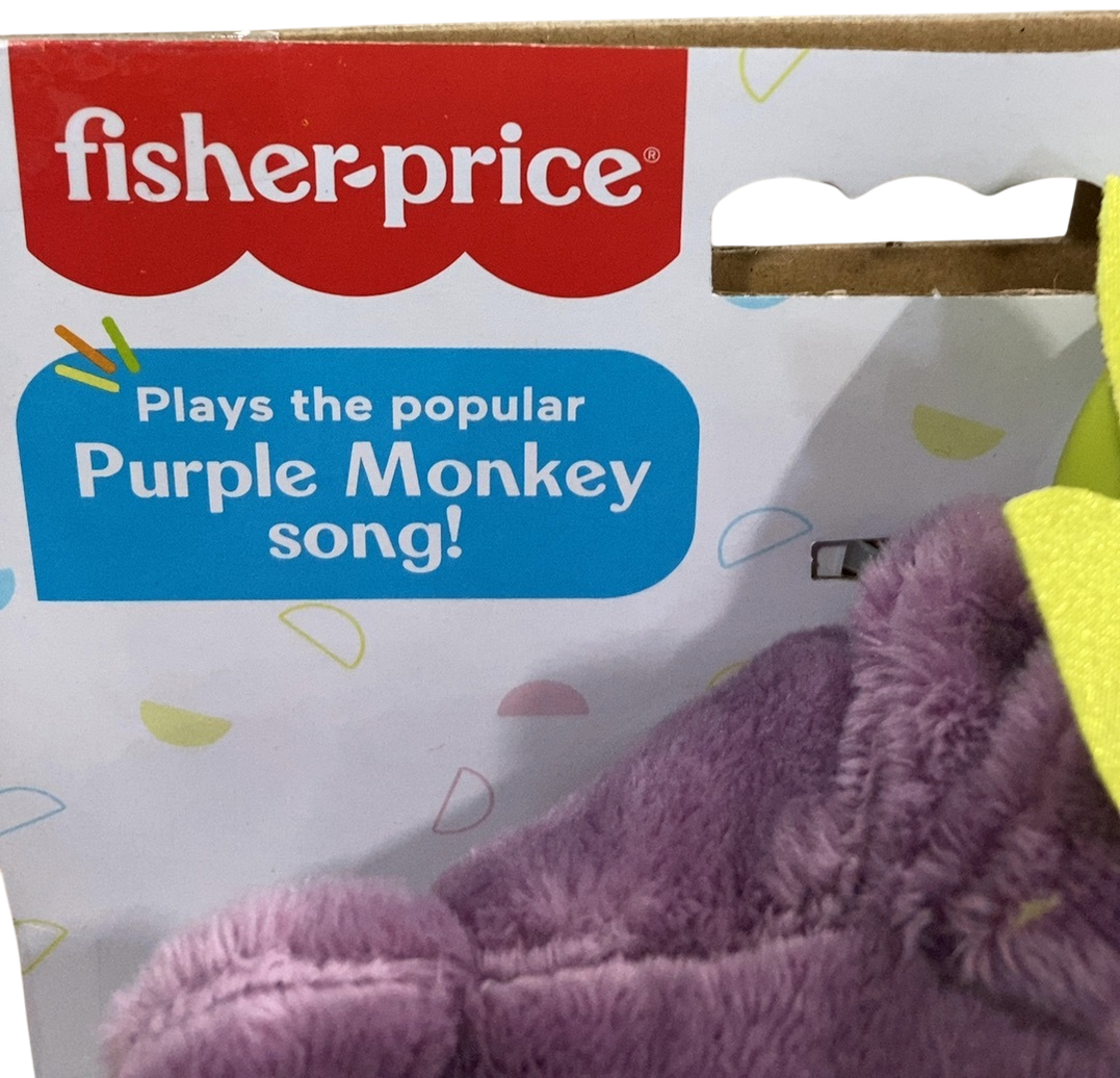 Fisher Price Sing & Go Purple Monkey, Purple — GoodBuy Gear