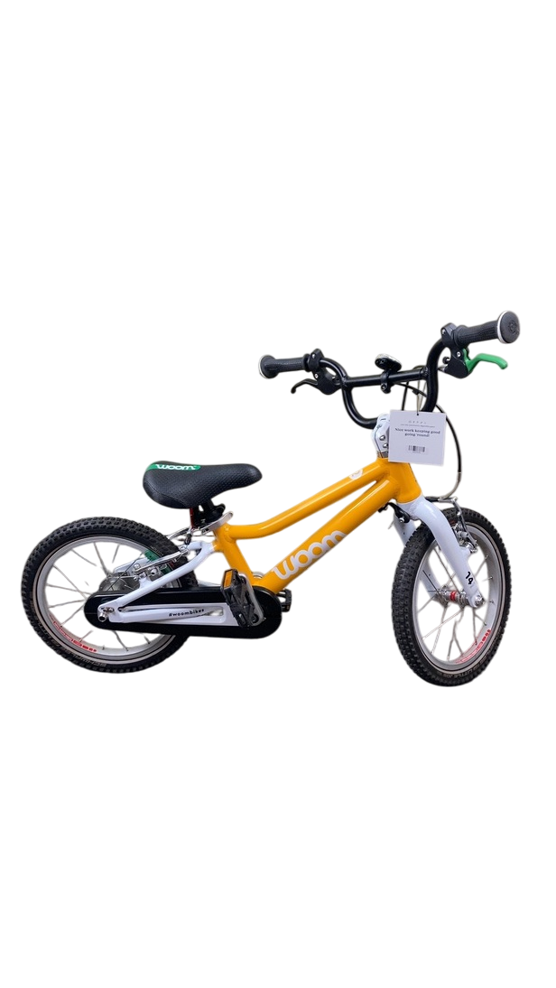 Woom ORIGINAL 2 Bike- 14”, Flame Orange — GoodBuy Gear