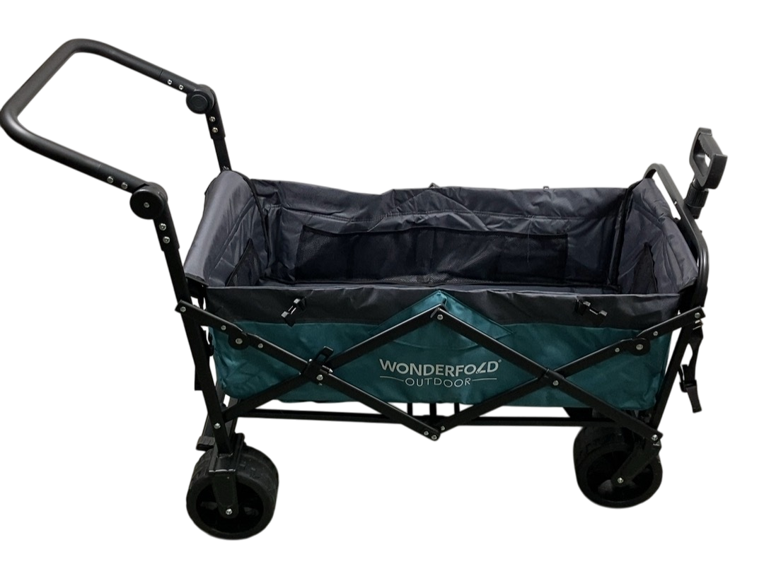 Wonderfold S3 Outdoor Utility Wagon, Hunter Green & Gray — GoodBuy Gear