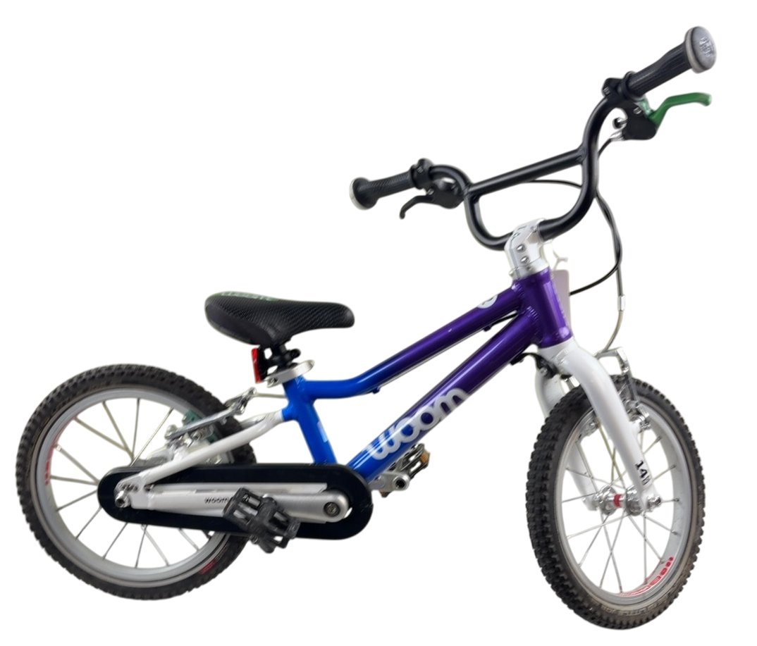 Woom ORIGINAL 2 Bike- 14”, Cosmic Purple — GoodBuy Gear
