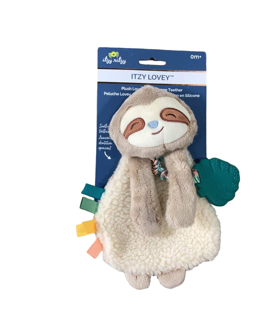 Itzy Ritzy Lovey Teether Toy, Sloth