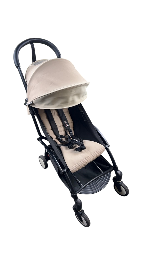 Babyzen YOYO2 Complete Stroller, 2022, Black with Taupe — GoodBuy Gear