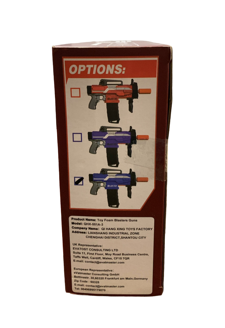 Launcher Quick Shot QHX-551A-3 Toy Gun Blaster — GoodBuy Gear