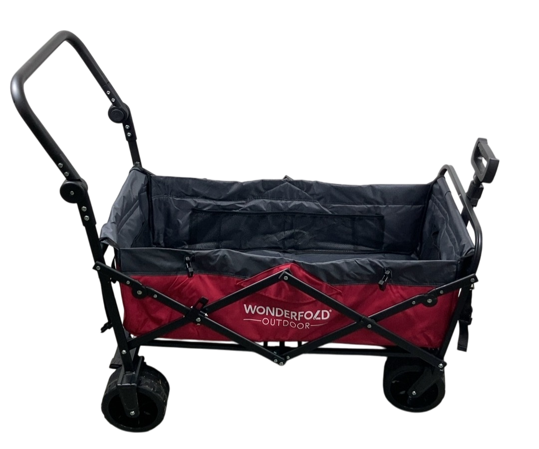 Wonderfold S3 Outdoor Utility Wagon, Burgundy — GoodBuy Gear
