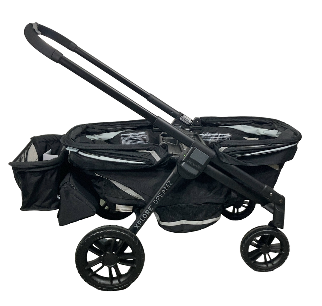 Evenflo Pivot Xplore Dreamz All-Terrain Stroller Wagon with Bassinet I ...