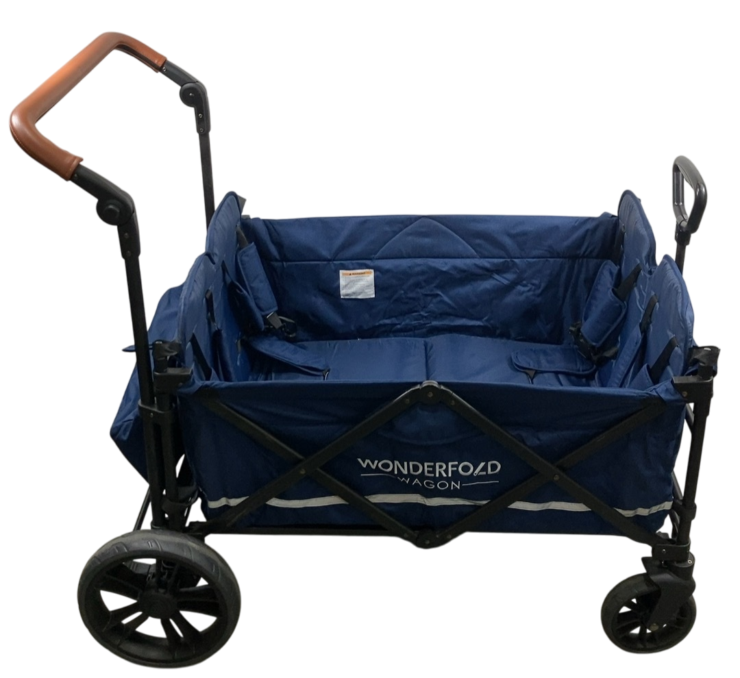 Wonderfold X4 Push & Pull Quad Stroller, 2022, Navy — GoodBuy Gear
