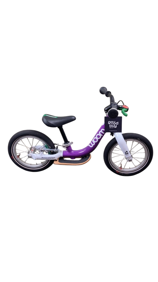 Woom 1 Plus Balance Bike, Purple Haze — GoodBuy Gear