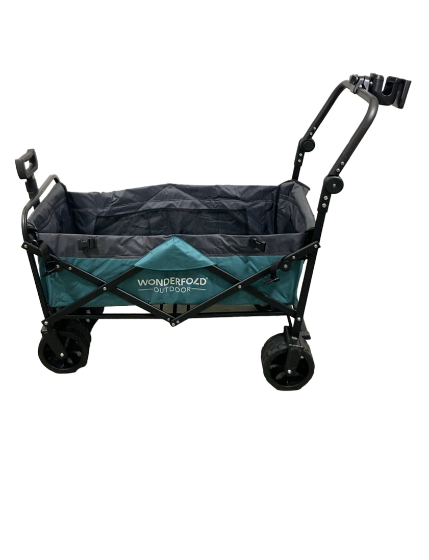 Wonderfold S3 Outdoor Utility Wagon, Hunter Green & Gray — GoodBuy Gear