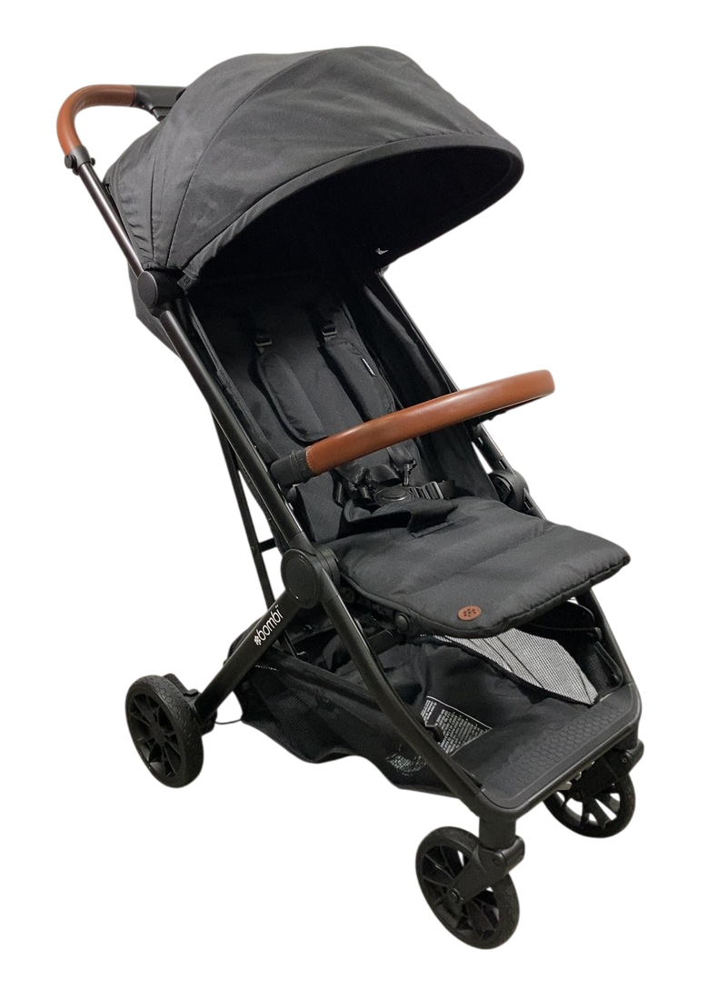 Bombi Bēbee V2 Lightweight Stroller, 2024, Hickory — GoodBuy Gear