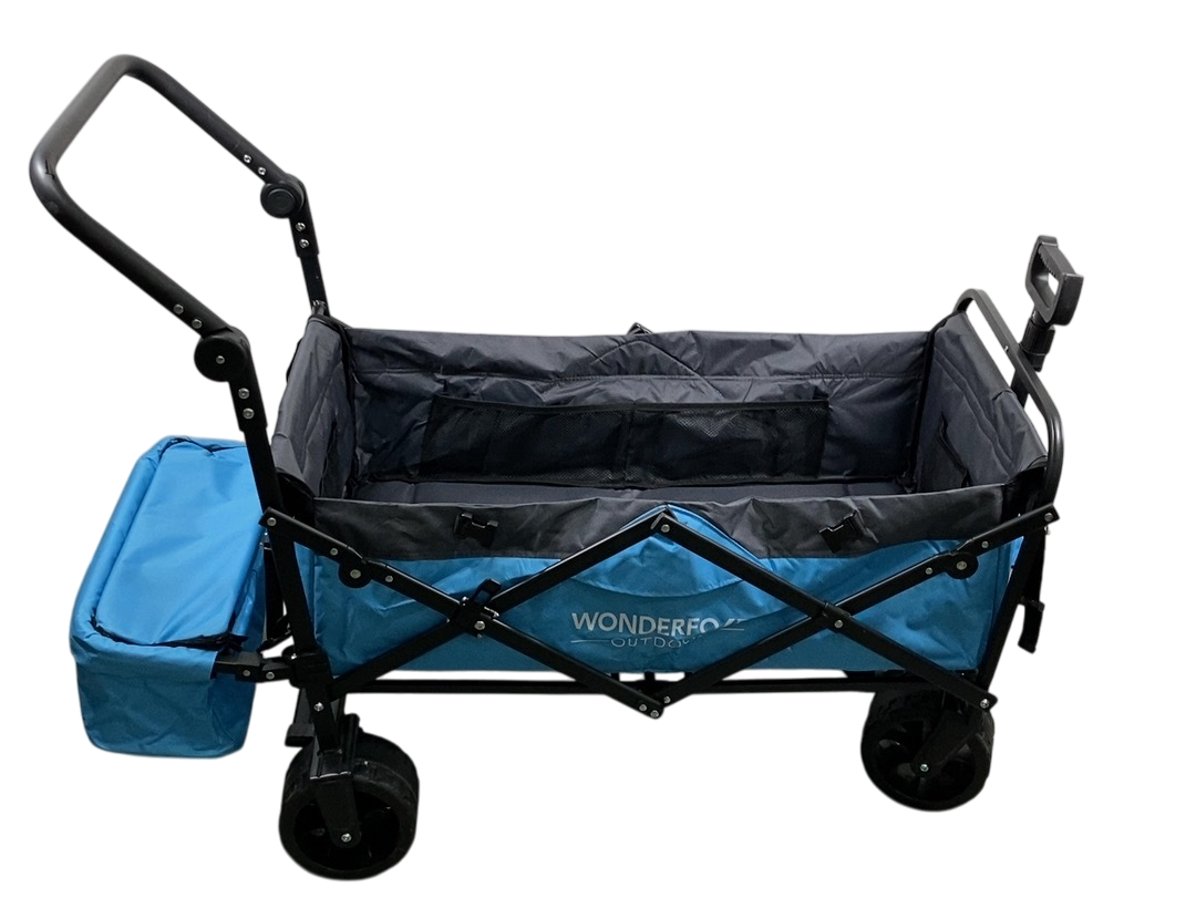 Wonderfold S3 Outdoor Utility Wagon, Aqua Grey — GoodBuy Gear