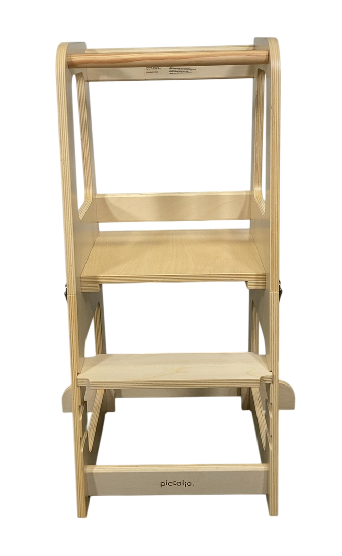 Piccalio Mini Chef Convertible Tower, Natural — GoodBuy Gear