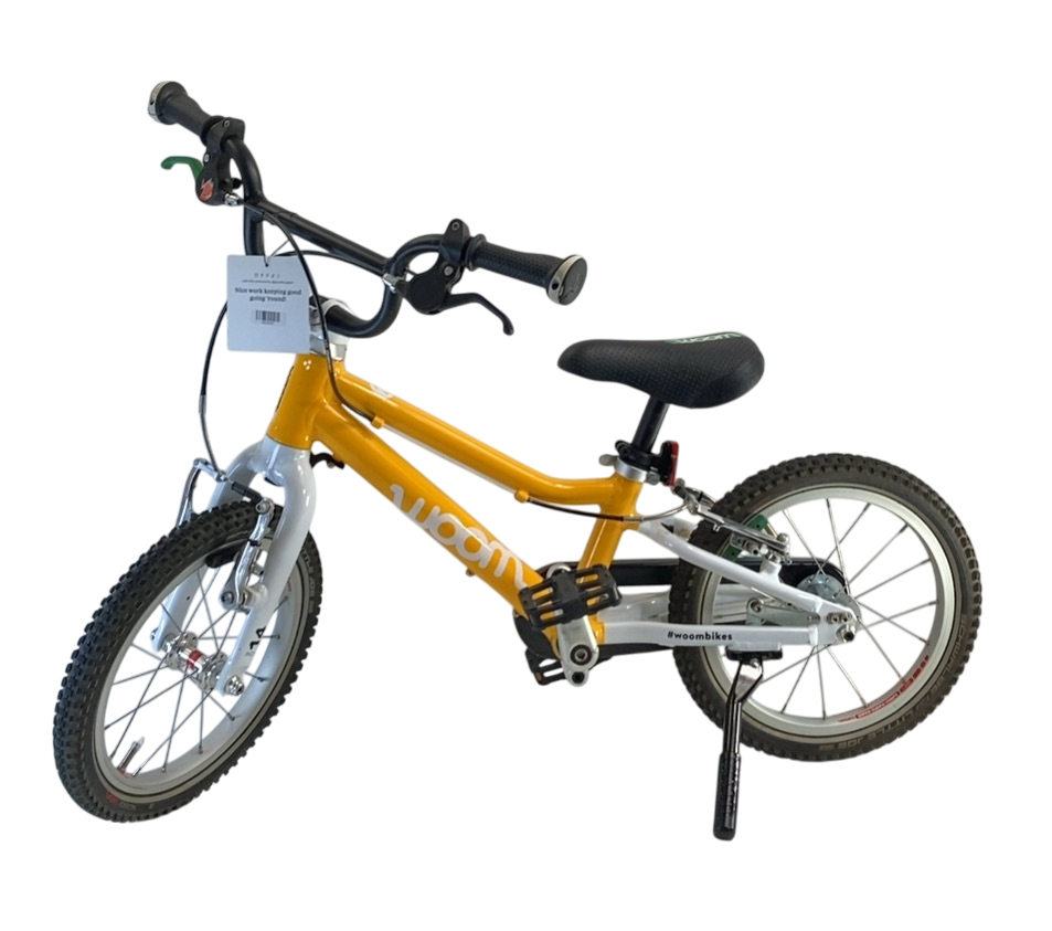 Woom 2 Bike- 14”, Flame Orange — GoodBuy Gear