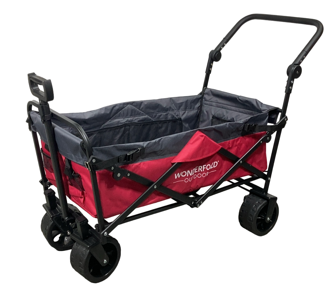 Wonderfold S3 Outdoor Utility Wagon, Red — GoodBuy Gear
