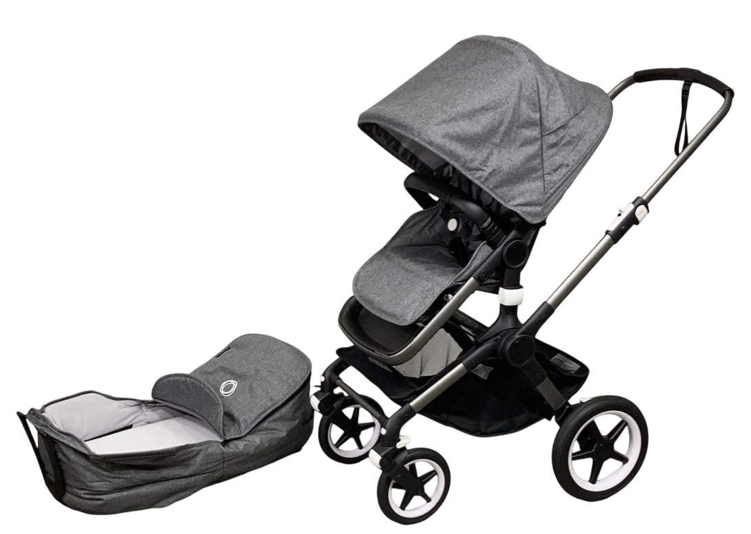 Bugaboo Fox 3 Stroller, 2022, Grey Melange, Graphite, Grey Melange ...