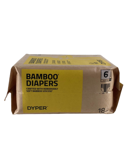 DYPER Bamboo Diapers, XXL