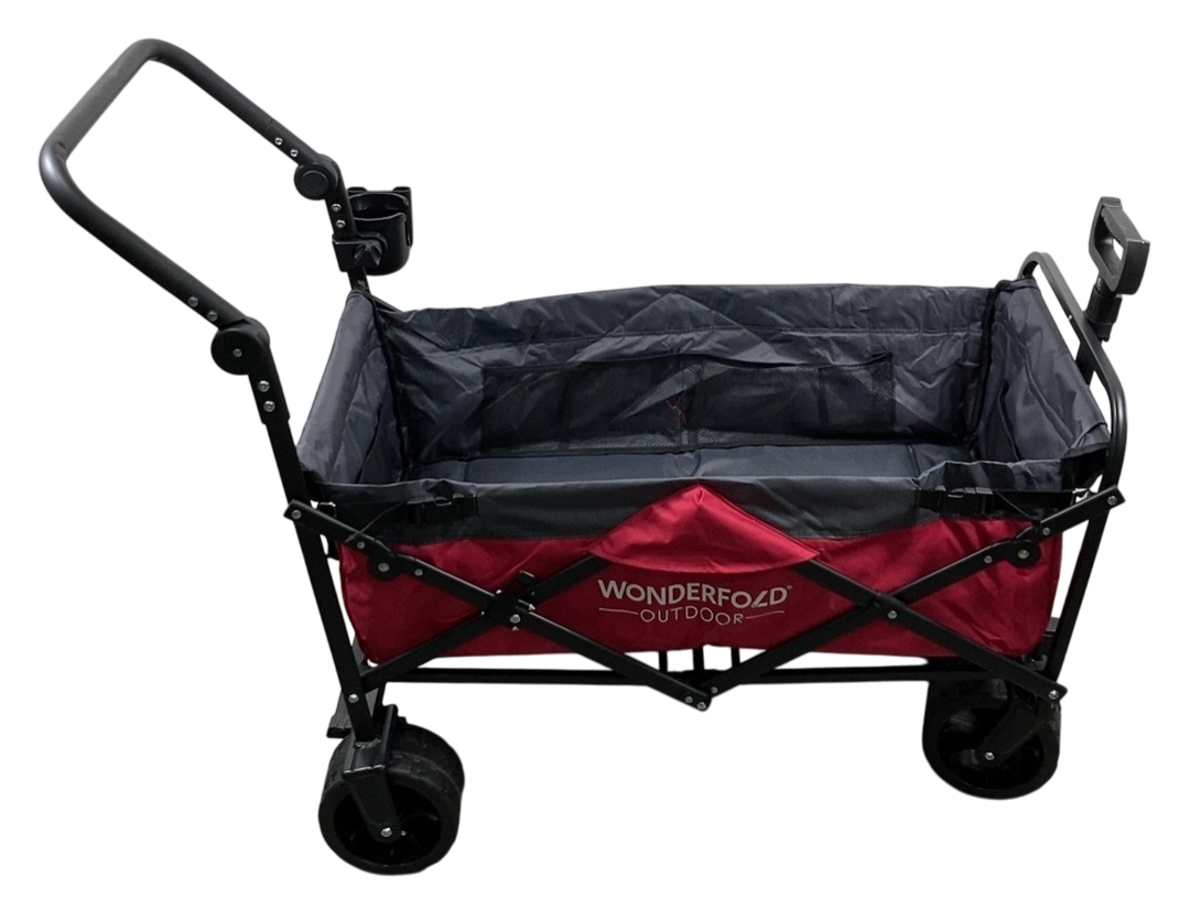 Wonderfold S3 Outdoor Utility Wagon, Burgundy — GoodBuy Gear