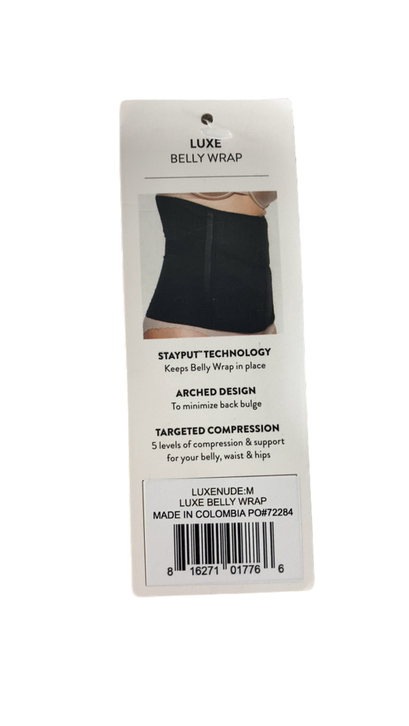 Belly Bandit Luxe Belly Wrap, Medium, Luxe, Almond