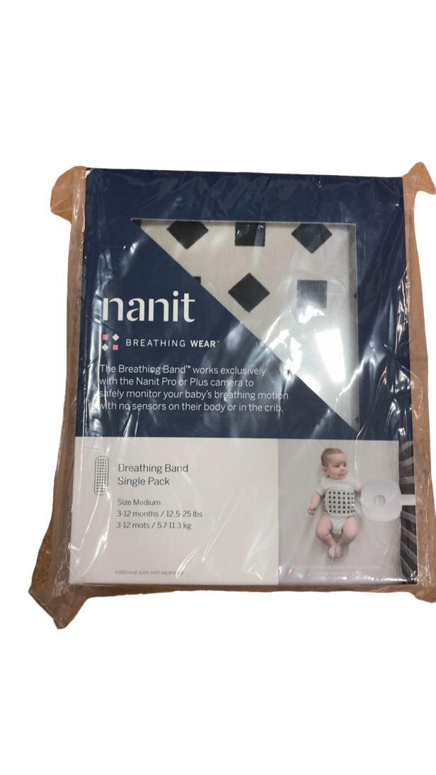 Nanit Breathing Band, 3-12 months, Pebble Gray — GoodBuy Gear