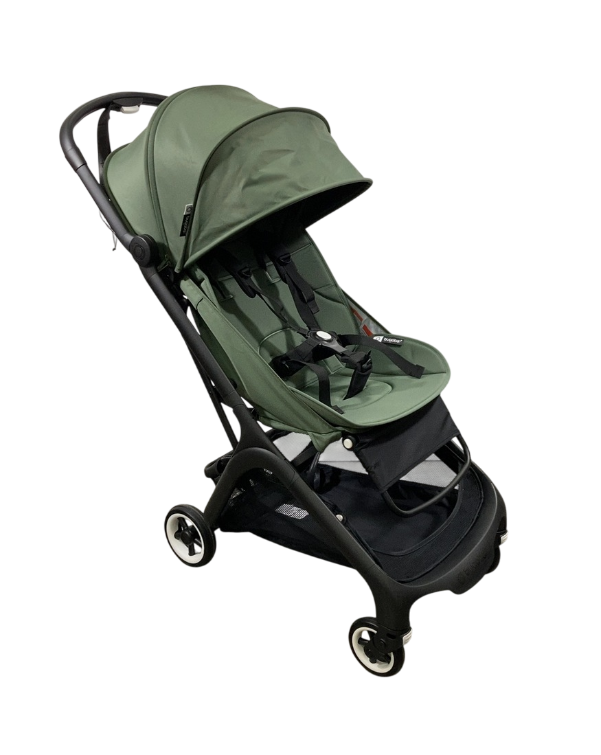 Bugaboo Butterfly Stroller, 2024, Black, Forest Green, Forest Green ...
