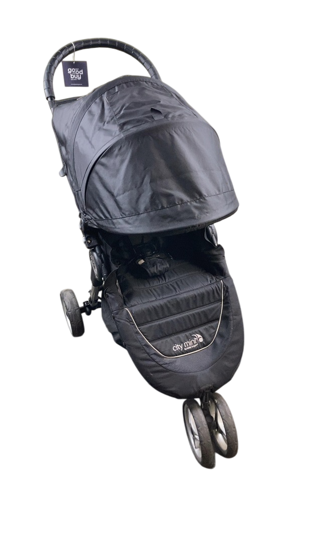 Baby Jogger City Mini Single Stroller, 2017, Jet — GoodBuy Gear