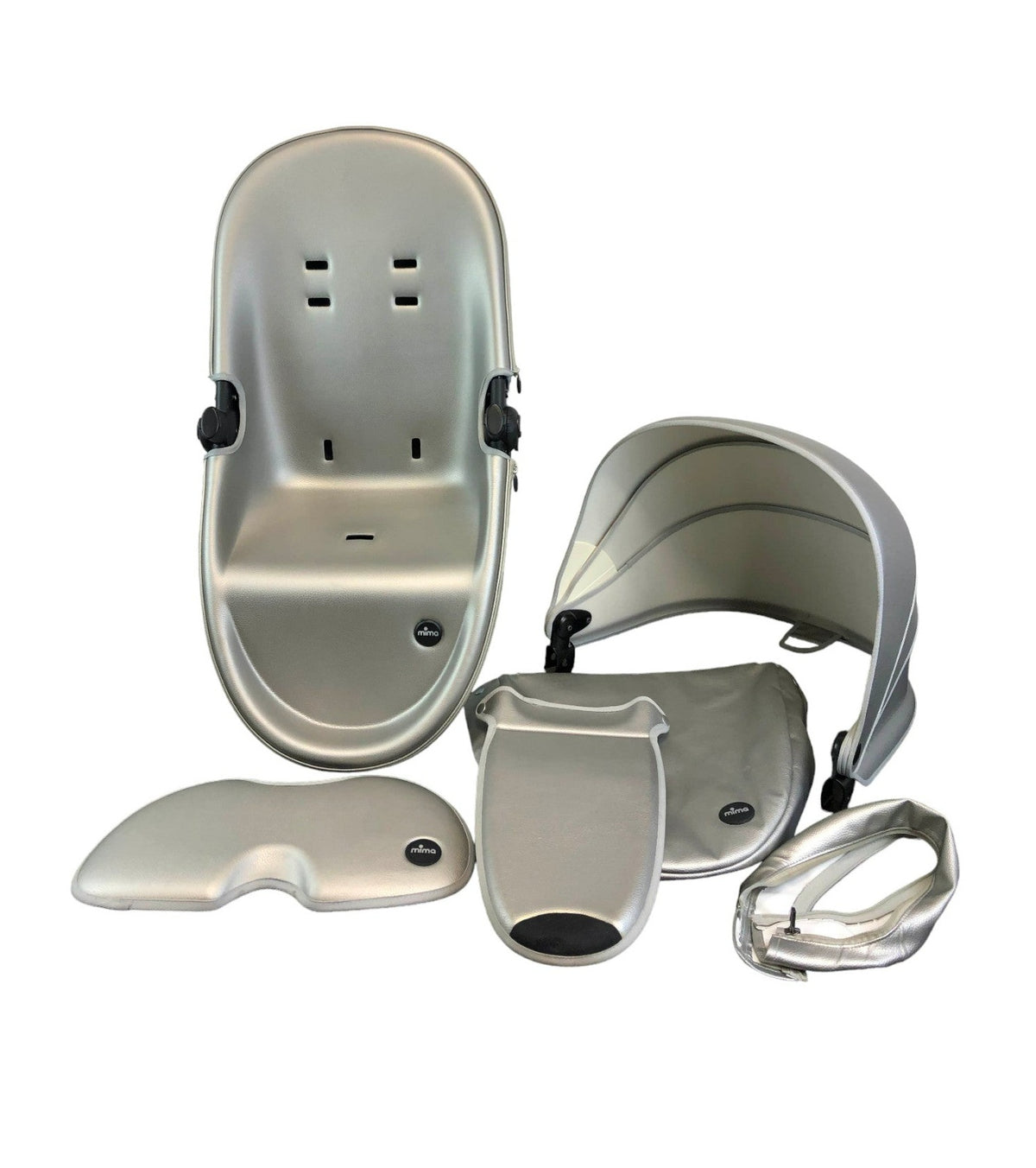 Mima Xari Seat Kit, 2017, Argento — GoodBuy Gear