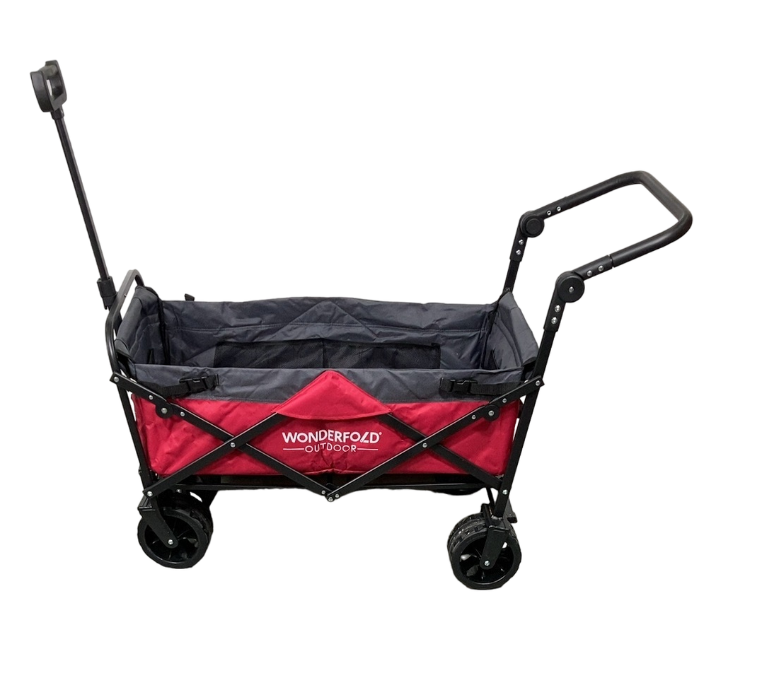 Wonderfold S3 Outdoor Utility Wagon, Burgundy