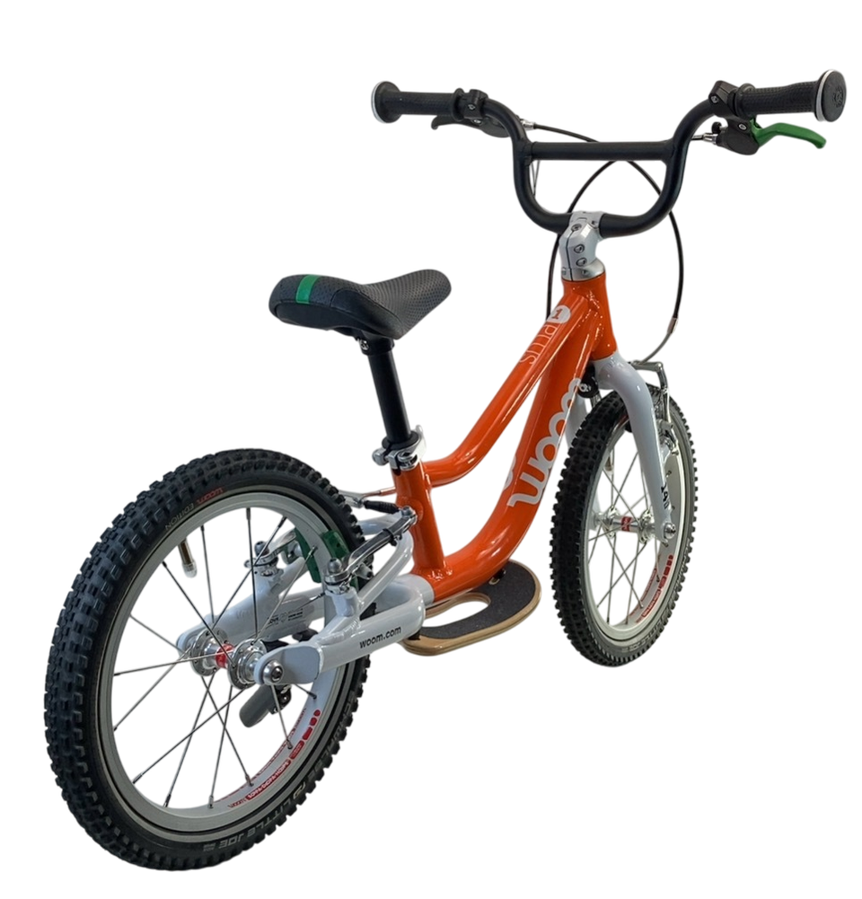 Woom 1 Plus Balance Bike, Flame Orange — GoodBuy Gear