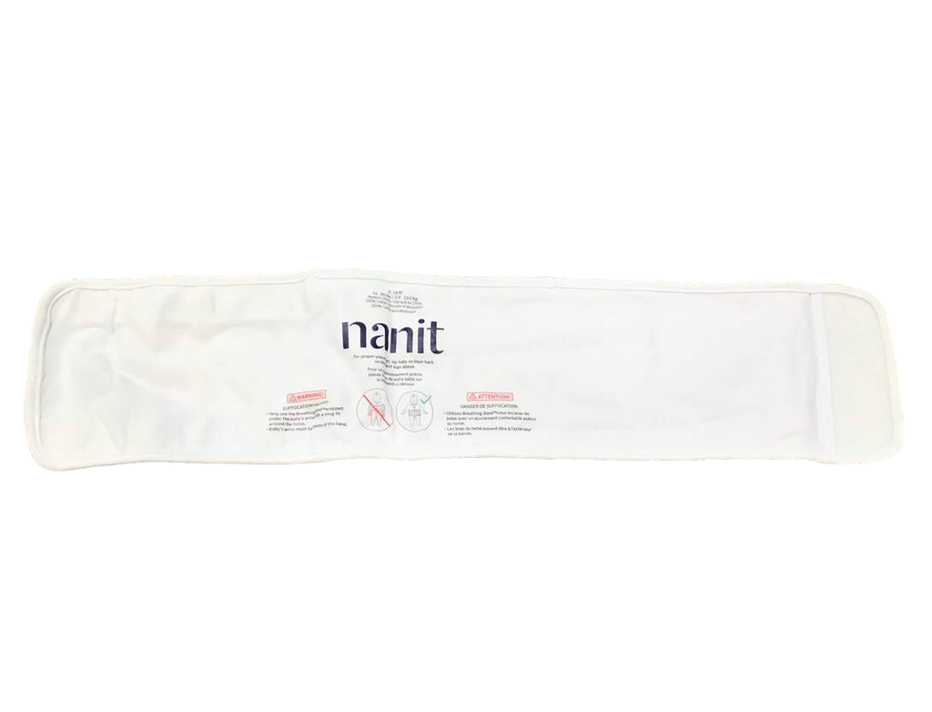 Nanit Breathing Band, 3-24 months, Pebble Gray