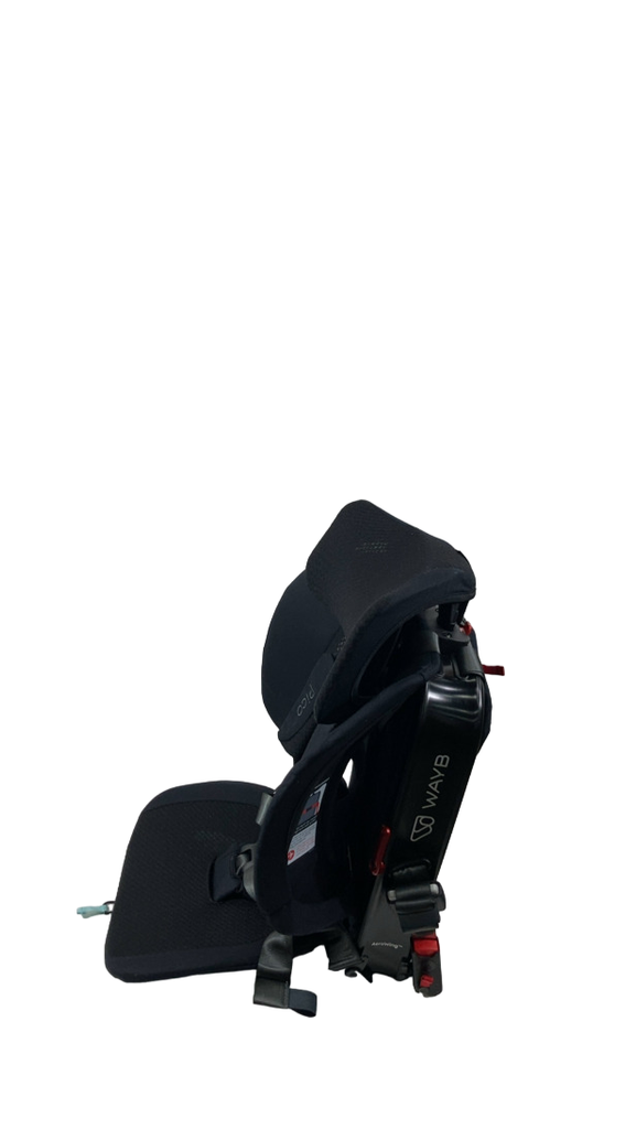 WAYB Pico Portable Car Seat Bundle, 2023, Jet, with Carry Bag