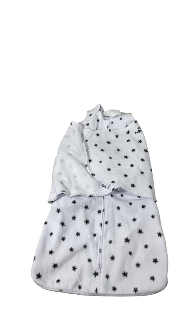 Halo SleepSack Swaddle, Charcoal Stars Micro-Fleece, Small — GoodBuy Gear