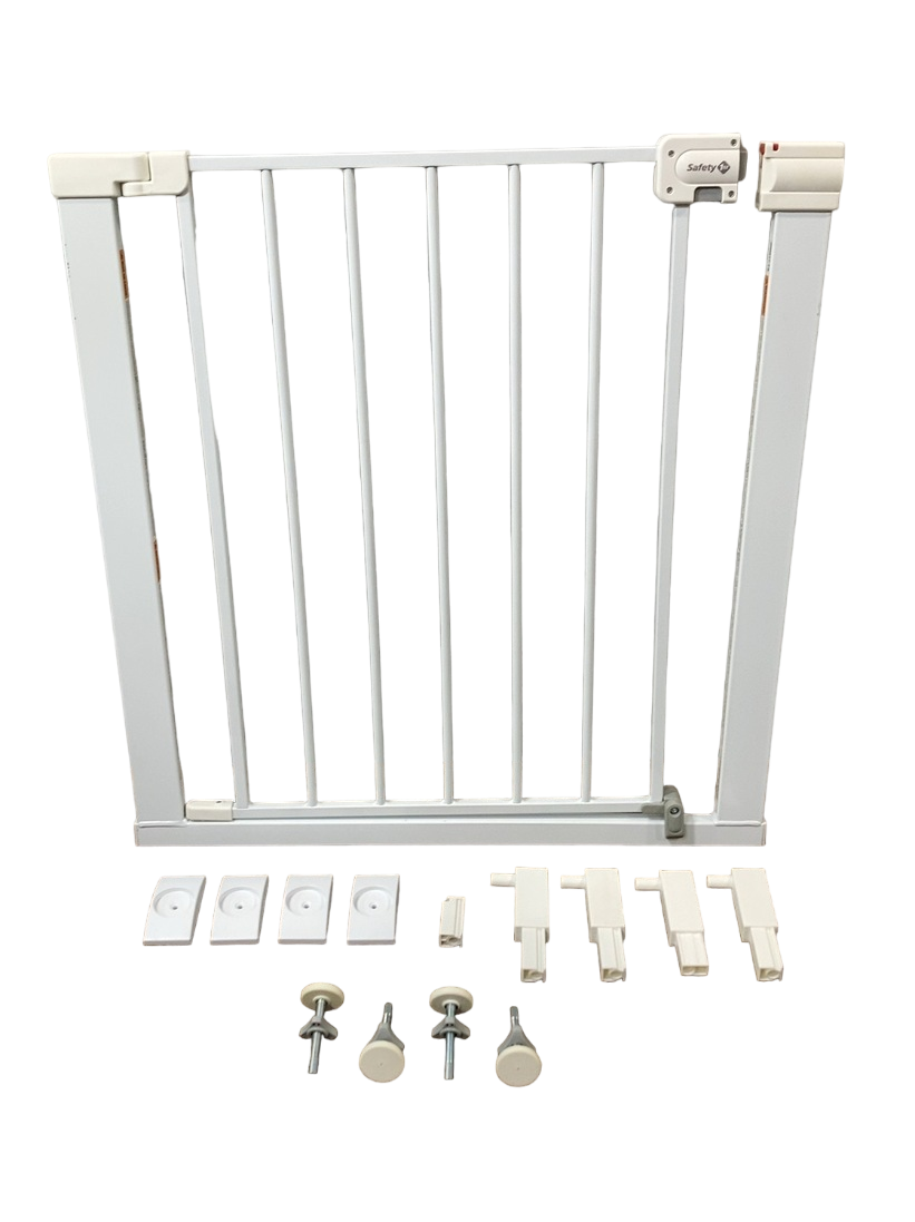 Safety 1st Easy Install Walk-Thru Gate, White — GoodBuy Gear