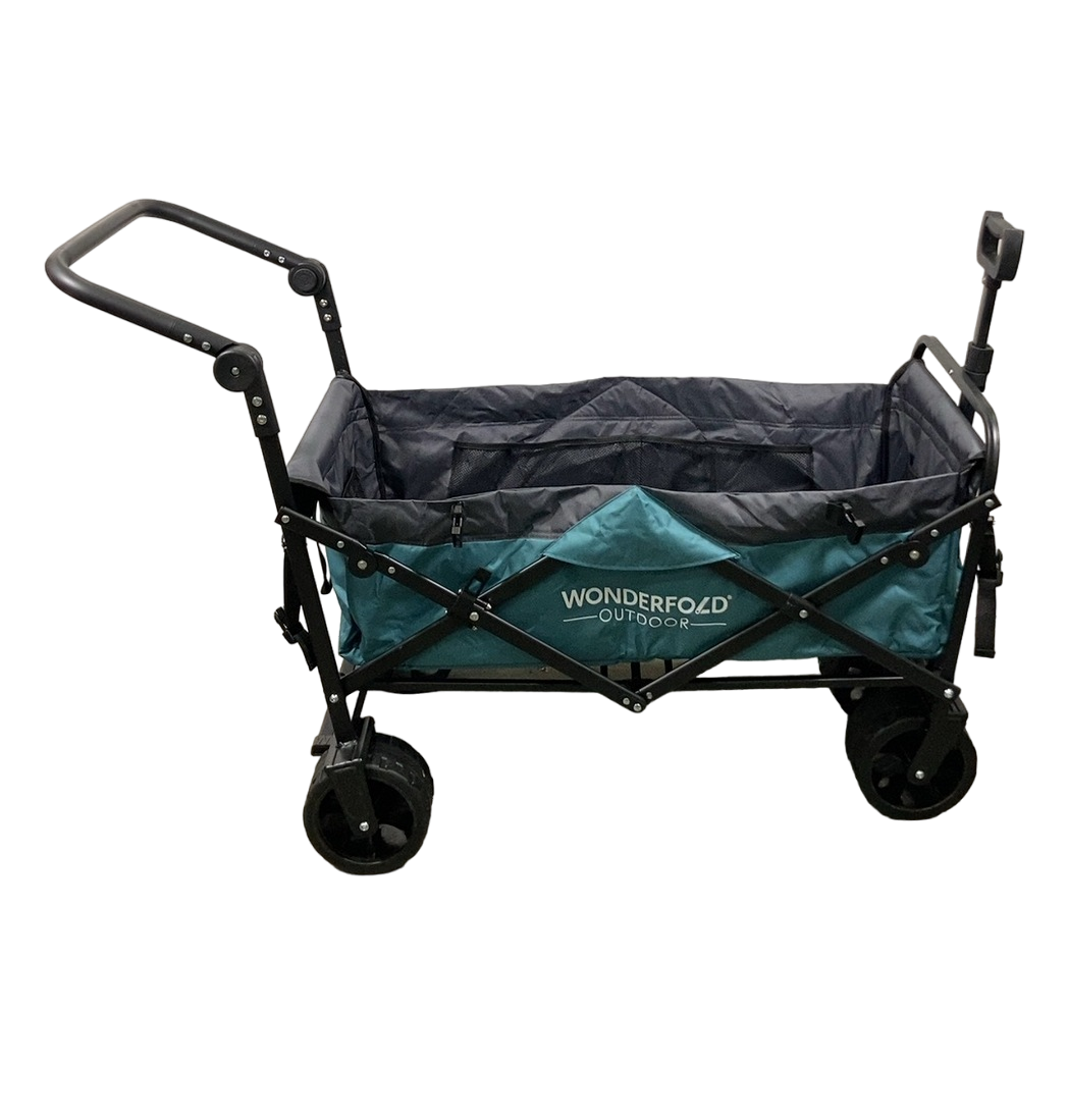 Wonderfold S3 Outdoor Utility Wagon, Hunter Green & Gray — GoodBuy Gear