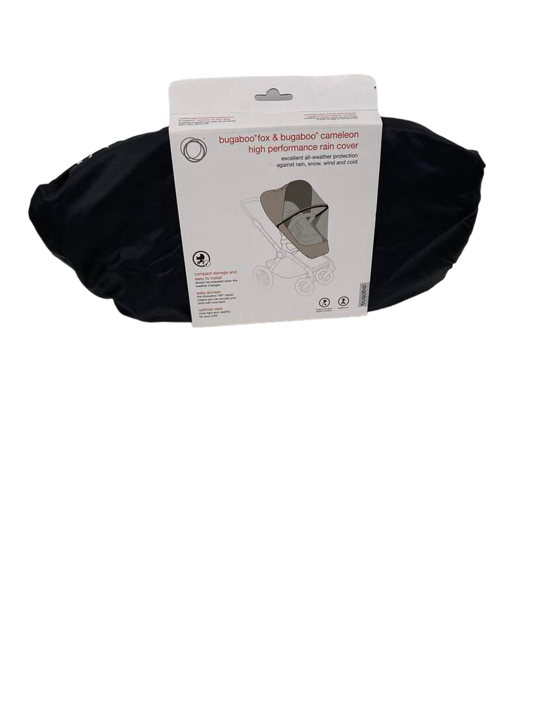 Bugaboo Fox/Cameleon High Performance Rain Cover, Black