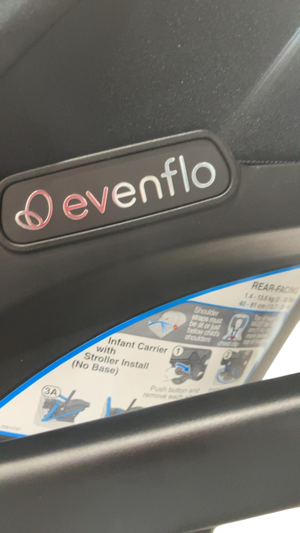 Evenflo Shyft Dual Ride Infant Car Seat Stroller Combo, 2024, Beaufort ...