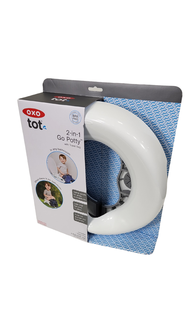 OXO Tot 2-in-1 Go Potty, Gray — GoodBuy Gear